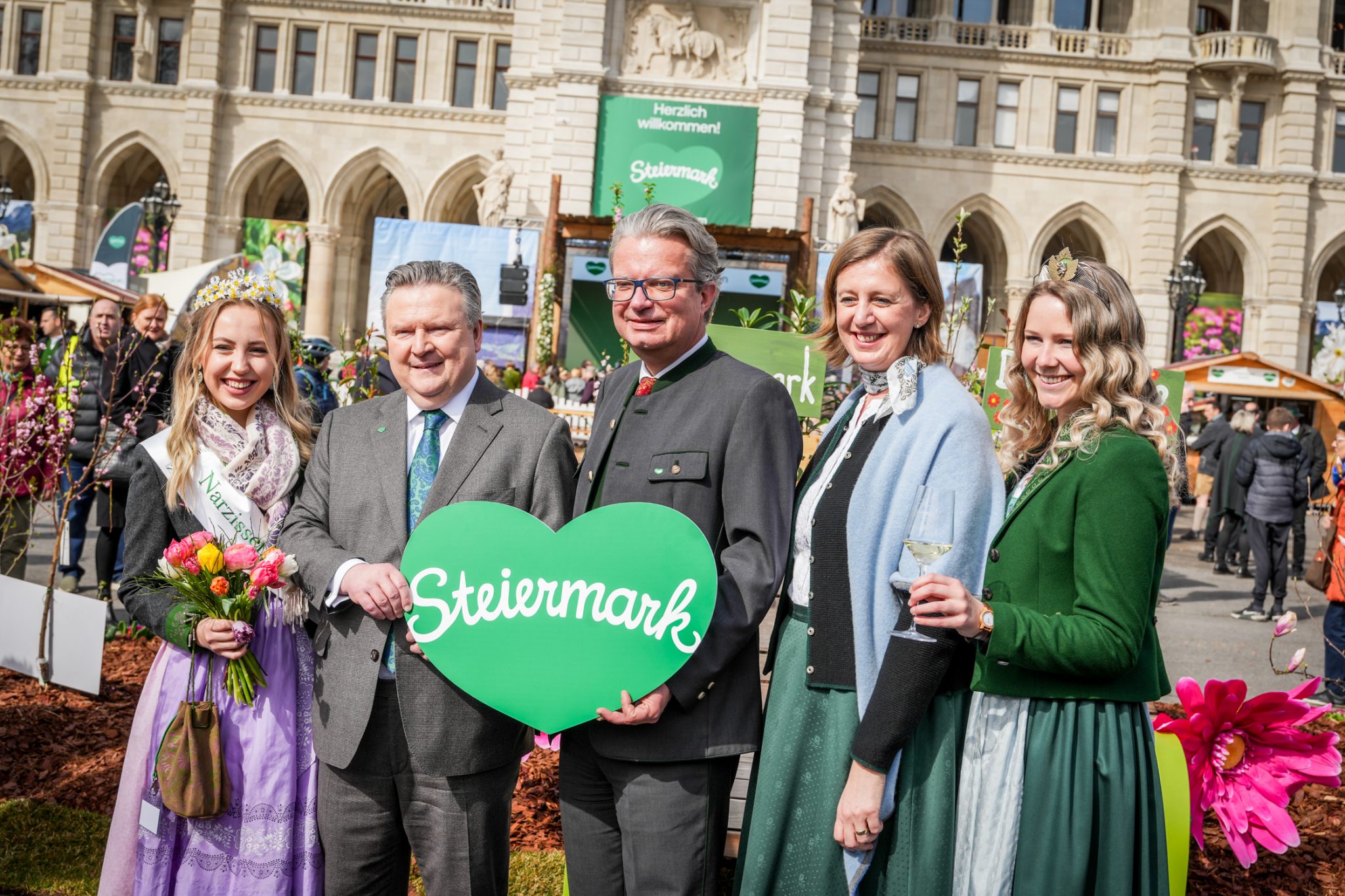 Der 24. Steiermark-Frühling am Wiener Rathausplatz ist eröffnet