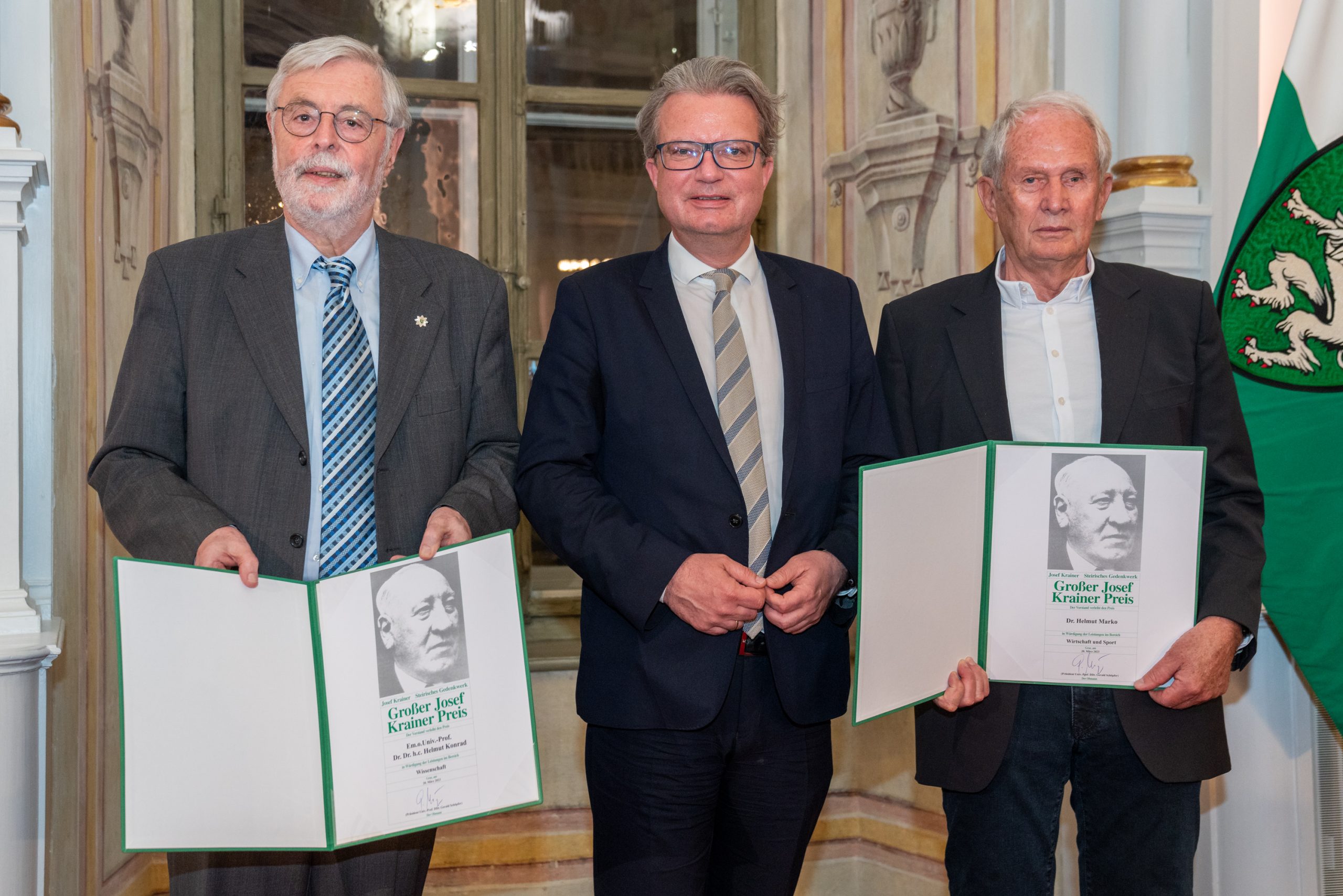 Feierliche Übergabe der Josef Krainer-Preise 2023