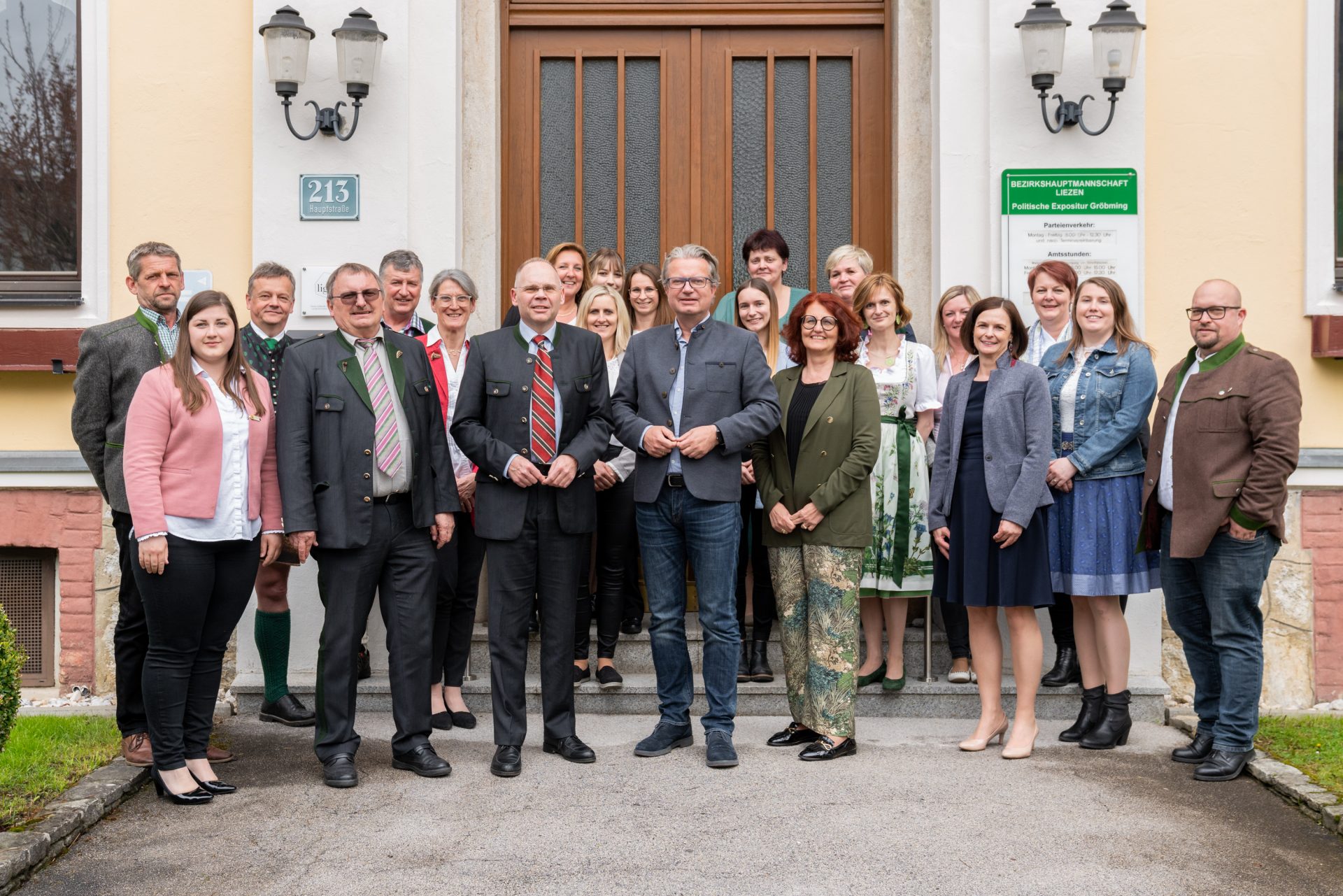 LH Drexler besuchte BH Liezen und Expositur Gröbming | StVP