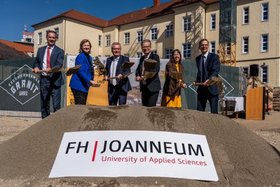 Spatenstich für Gesundheitscampus der FH JOANNEUM in Kapfenberg - StVP