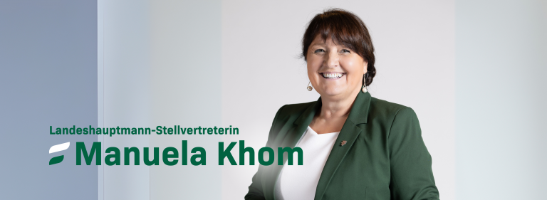 Landeshauptmann-Stellvertreterin Manuela Khom - StVP